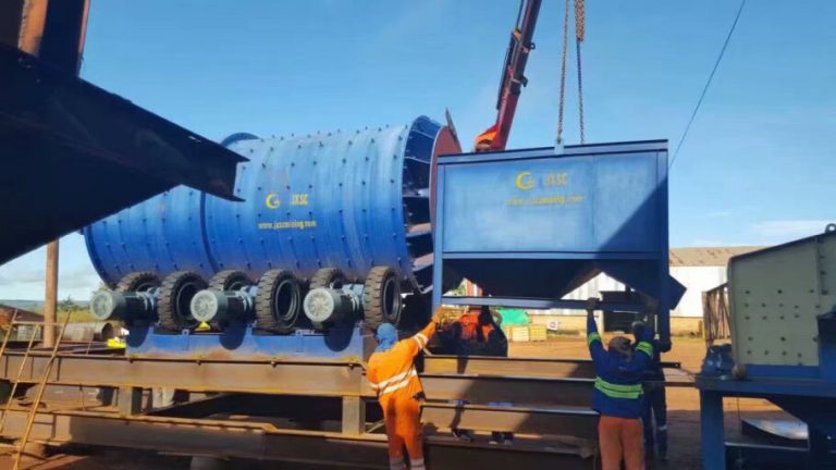 50TPH Diamond Extraction Process Flow Chart - JXSC Machine