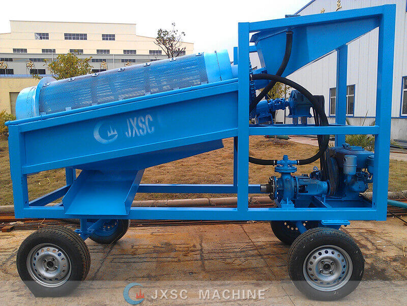 Trommel Screen | Mineral, Coal, Mud Classifying - JXSC Machine
