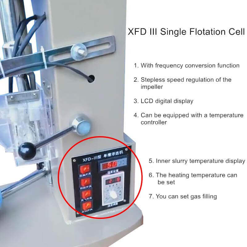 Small Flotation | XFDIII Single Cell Lab Flotation - JXSC Machine
