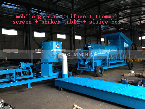 Gold Centrifugal Concentrator - JXSC Machine