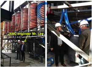 Spiral Chute | Spiral Separator - JXSC Machine