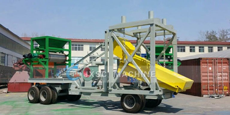 Dry Land Portable Gold Mining Equipment - JXSC