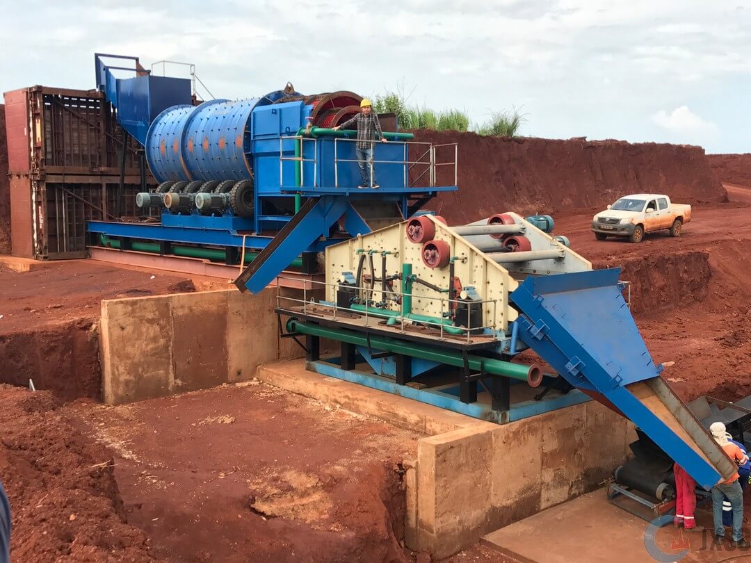 Gold Trommel | Trommel Scrubber Washing Plant - JXSC Machine