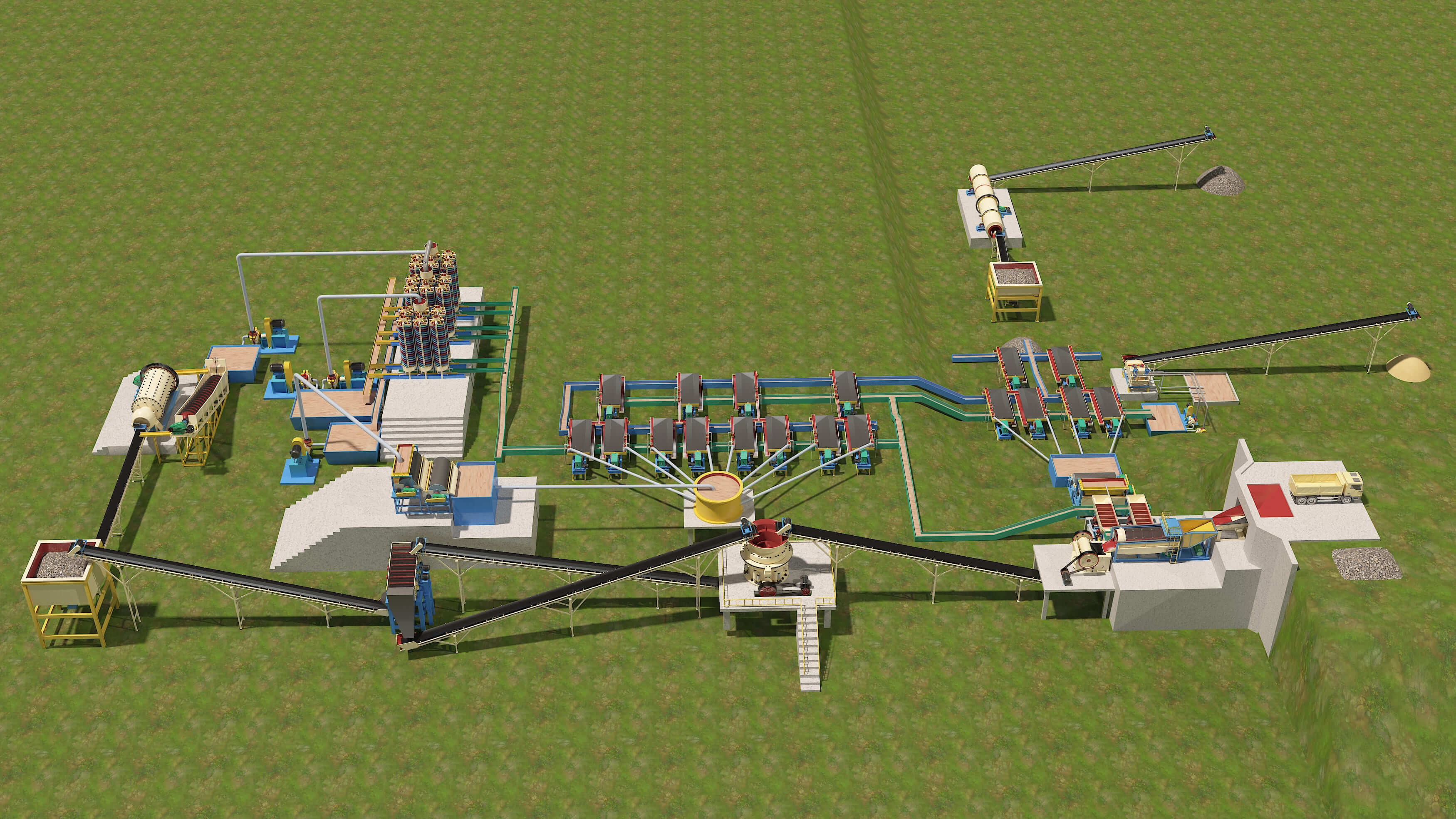 100TPH Alluvial Tin and Rock Tin Processing Plant - JXSC Machine 100TPH Alluvial Tin and Rock Tin Processing Plant - JXSC Machine