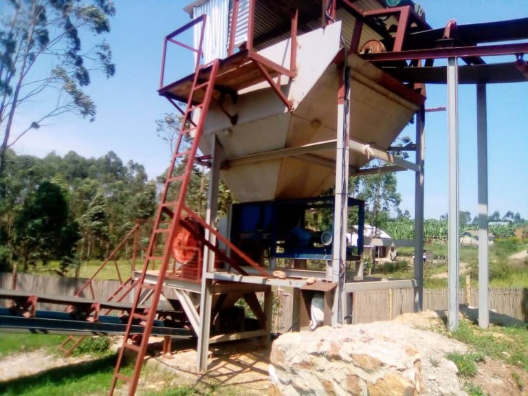 5TPH Rock Tin Processing Plant in Uganda - JXSC Machine