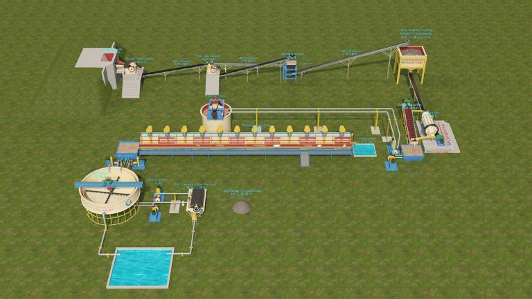 Lepidolite Flotation Process Plant - JXSC Machine