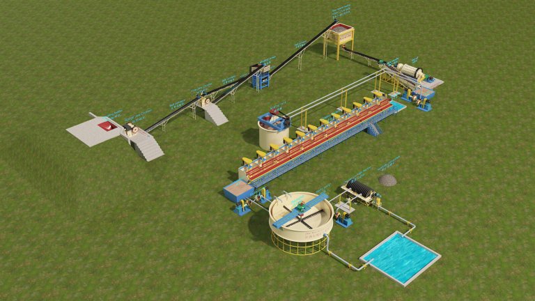 Lepidolite Flotation Process Plant - JXSC Machine