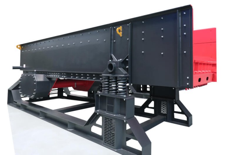 Heavy-duty Vibrating Feeder Guides - JXSC Machine