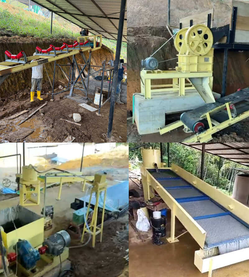 Case Study: 2 TPH Hard Rock Gold Processing Plant in Colombia - JXSC ...